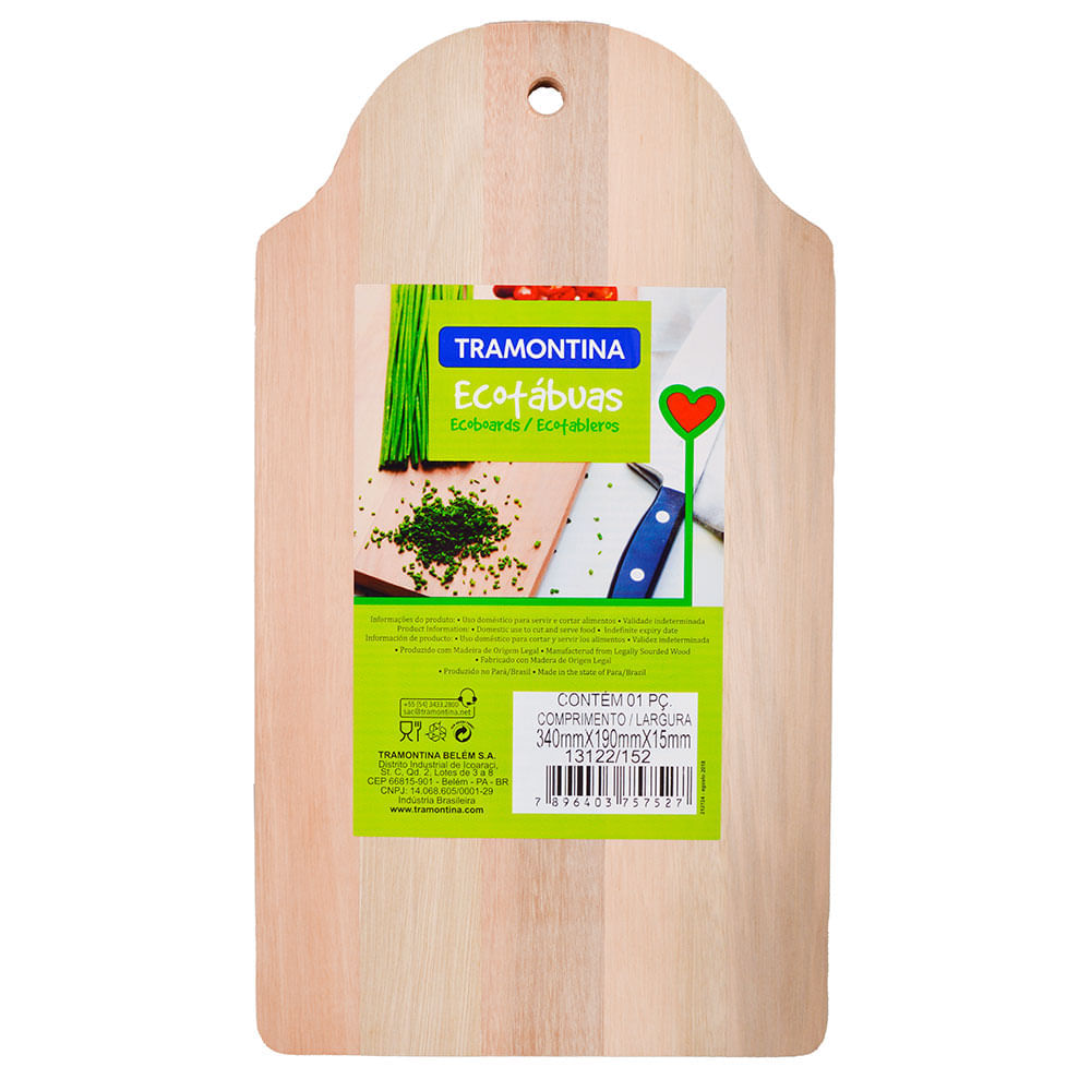 Tabla de madera TRAMONTINA 34x19 cm - Devoto Hnos. S.A.