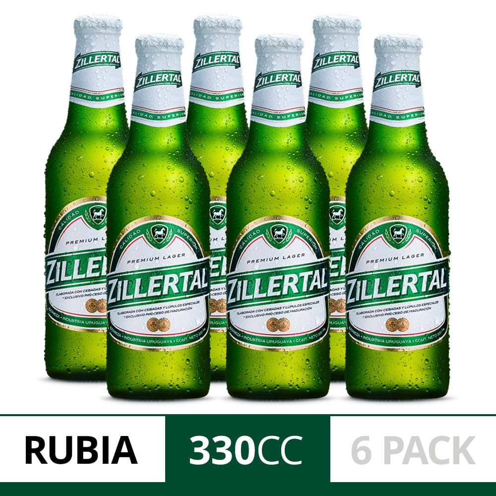 Cerveza ZILLERTAL 330 ml 6 un. - Devoto Hnos. S.A.
