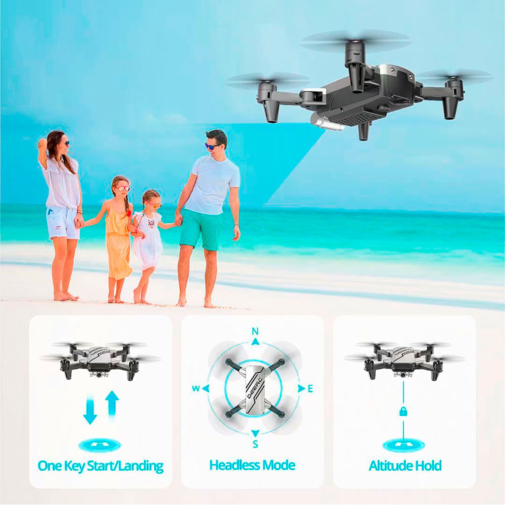 Drone HOLYSTONE Deerc D60 con Cámara 720P - Devoto Hnos. S.A.