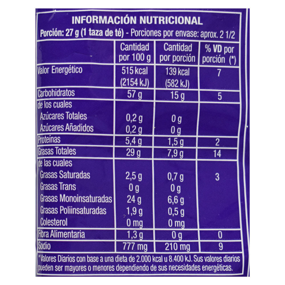 Snack SALADIX Cross Picante 67 g - Devoto Hnos. S.A.
