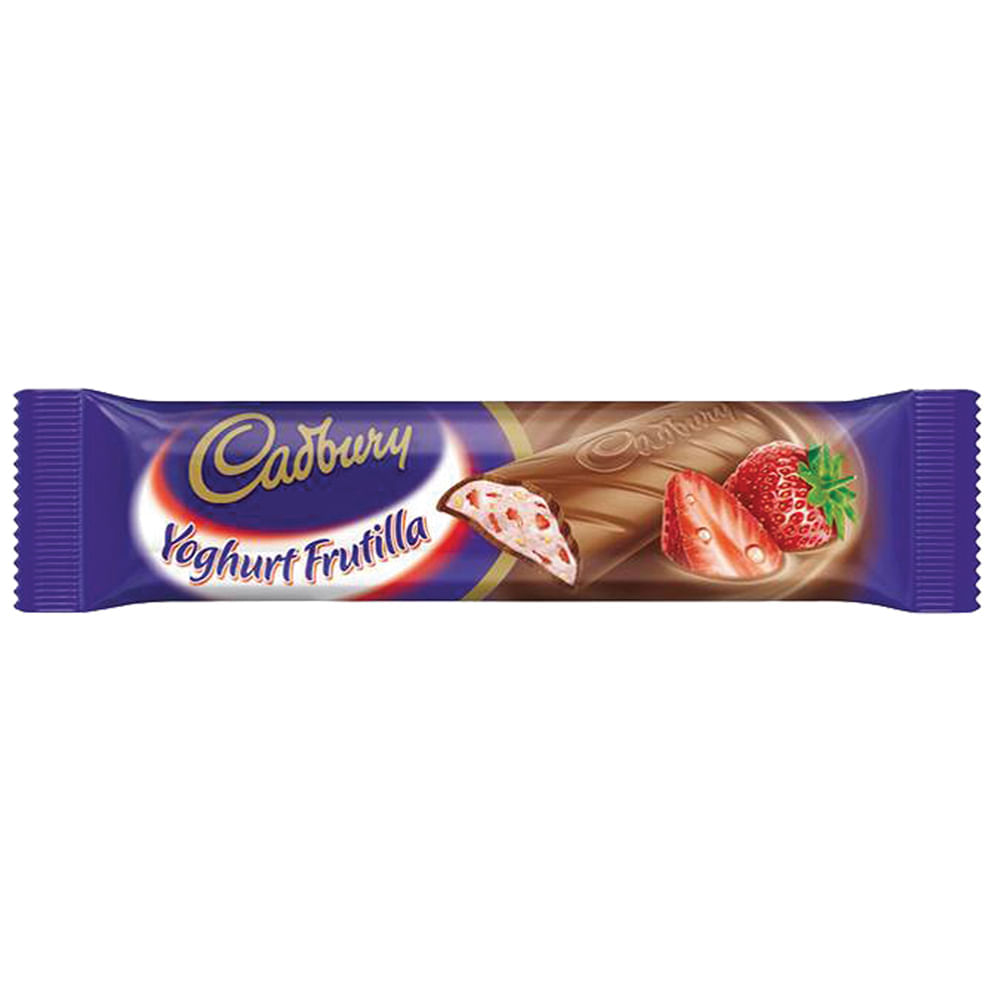Chocolate CADBURY Yoghurt Frutilla 27 g - Devoto Hnos. S.A.