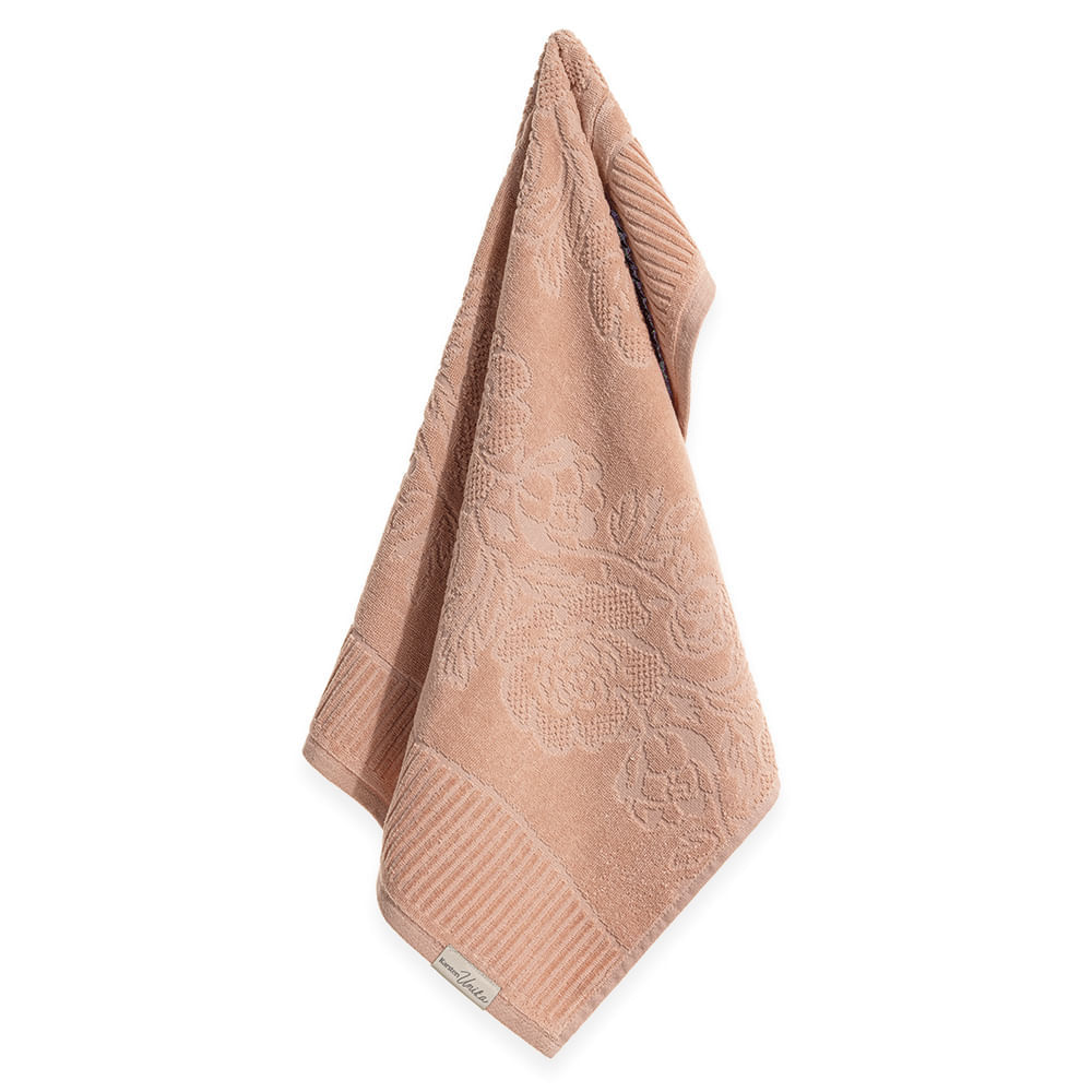 Toalla de Rostro 48x70 cm Línea Grace color rosa - Devoto Hnos. S.A.
