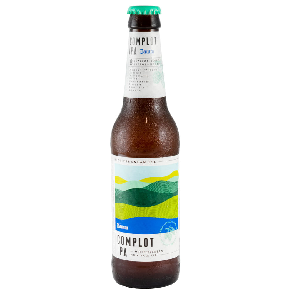Cerveza DAMM complot ipa 330 ml - Devoto Hnos. S.A.