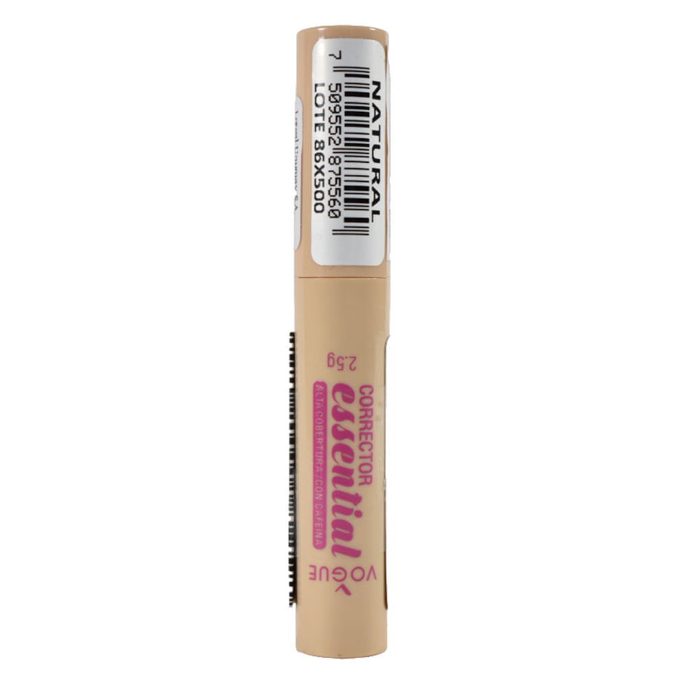 Corrector VOGUE Essential Natural 2.5 g - Devoto Hnos. S.A.