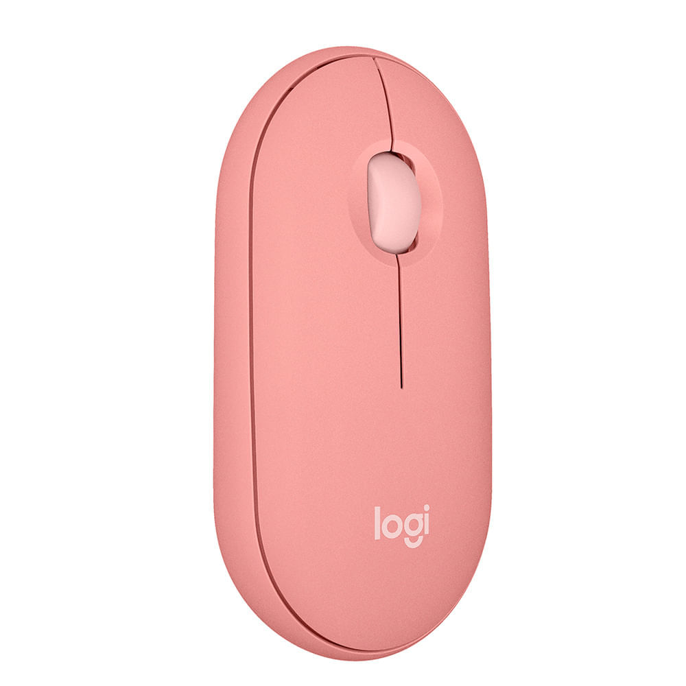 Mouse inalámbrico LOGITECH M350S Bluetooth rosa - Devoto Hnos. S.A.