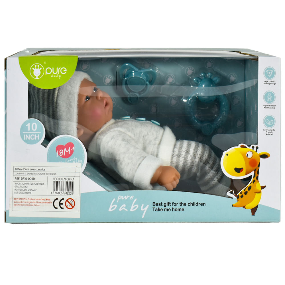 Bebote 25 cm con accesorios - Devoto Hnos. S.A.