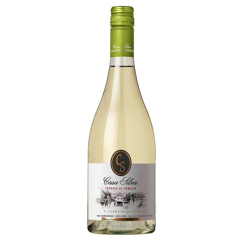 Vino blanco sauvignon Blanc Reserva CASA SILVA 750 ml - Devoto Hnos. S.A.