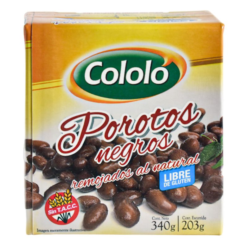 Porotos Negro COLOLO 340 g - Devoto Hnos. S.A.
