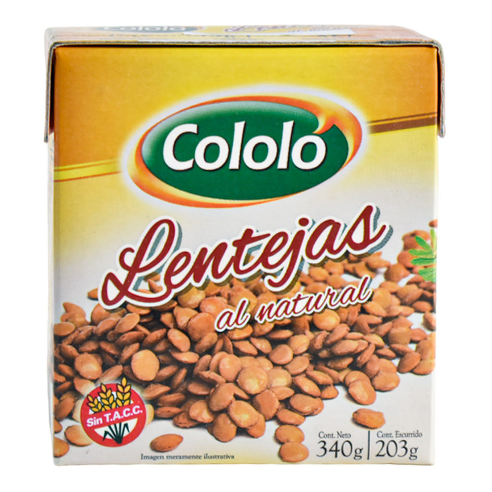 Lentejas COLOLO 340 g - Devoto Hnos. S.A.