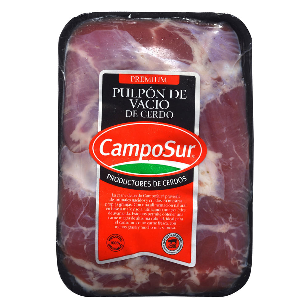 Pulpón de Cerdo CAMPOSUR x 1,5 kg - Devoto Hnos. S.A.