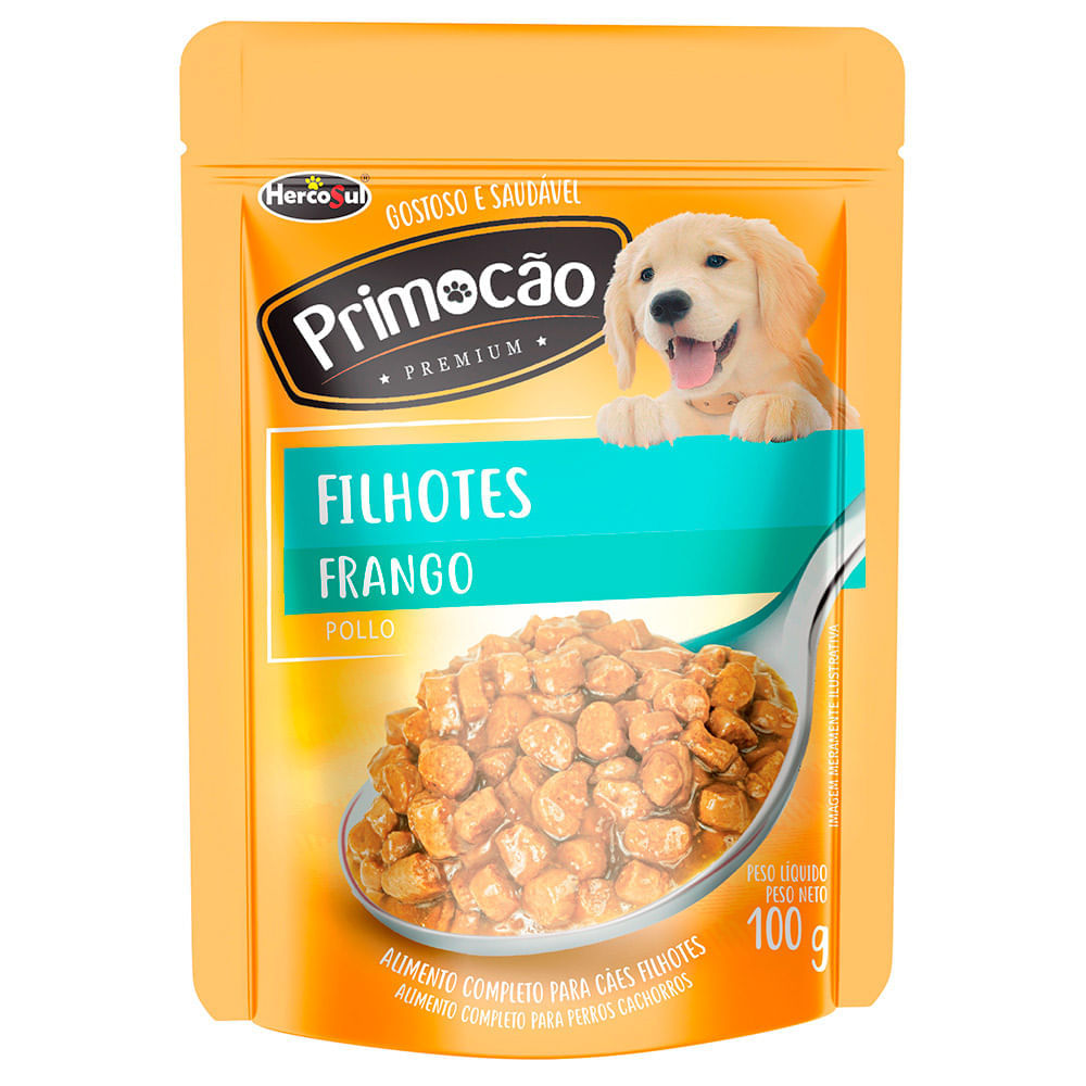 Sache PRIMOCAO junior frango pollo 100 g - Devoto Hnos. S.A.