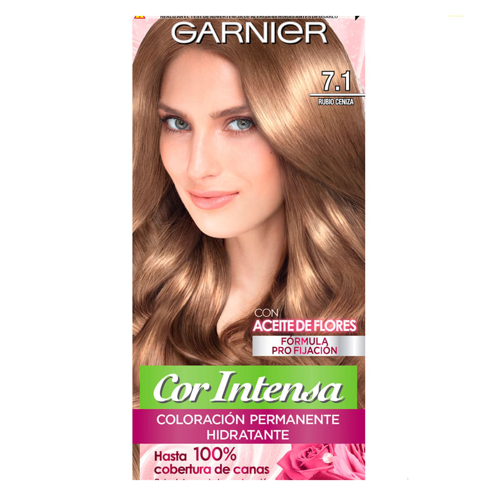 Coloración Nutrisse Cor Intense rubio ceniza 7.1 - Devoto Hnos. S.A.