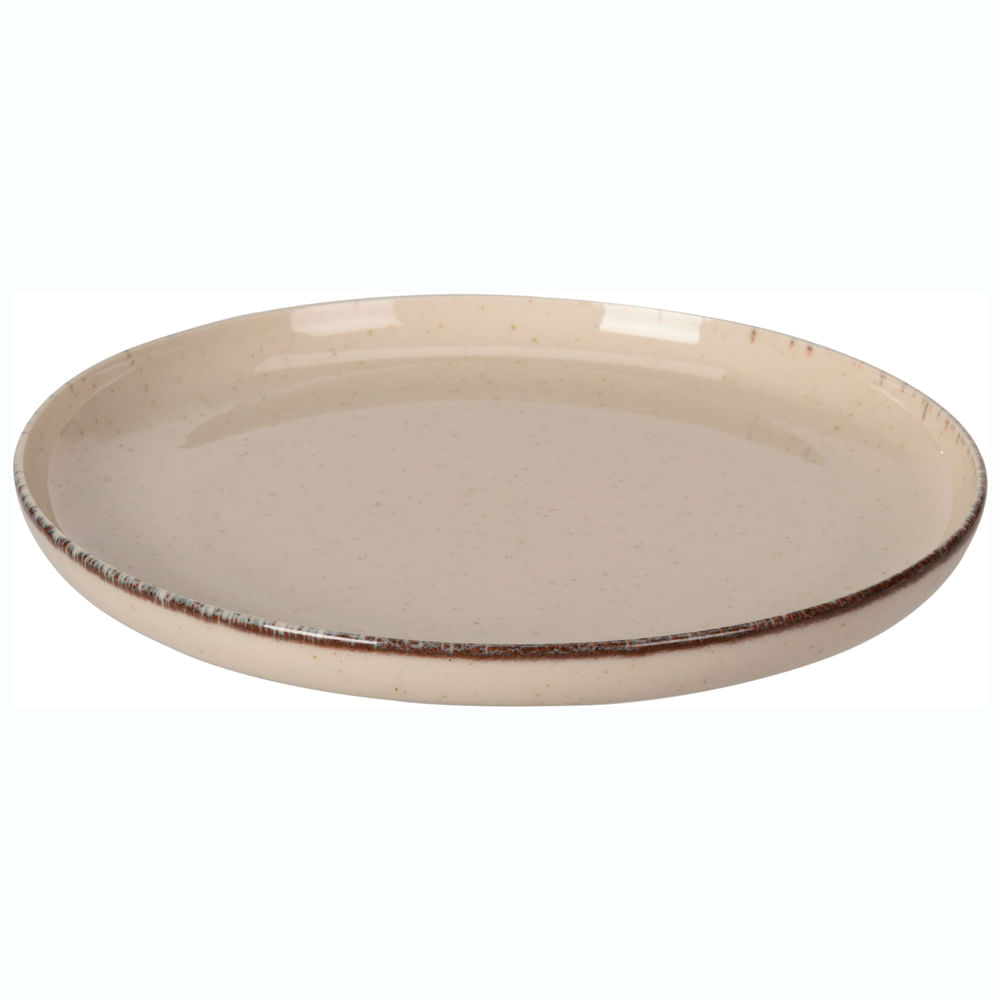 Plato cerámica 19 cm beige - Devoto Hnos. S.A.