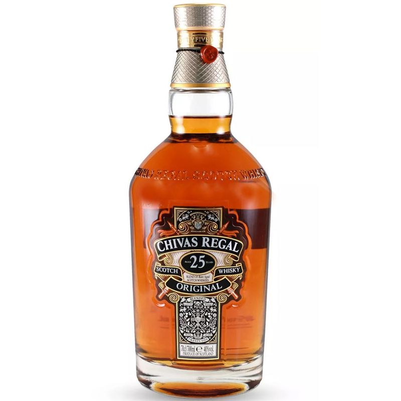 Whisky escocés CHIVAS REGAL 25 años 700 ml - Devoto Hnos. S.A.