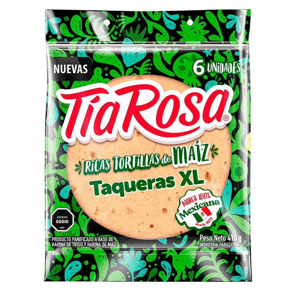 Tortillas de maíz TÍA ROSA 215 g - Devoto Hnos. S.A.