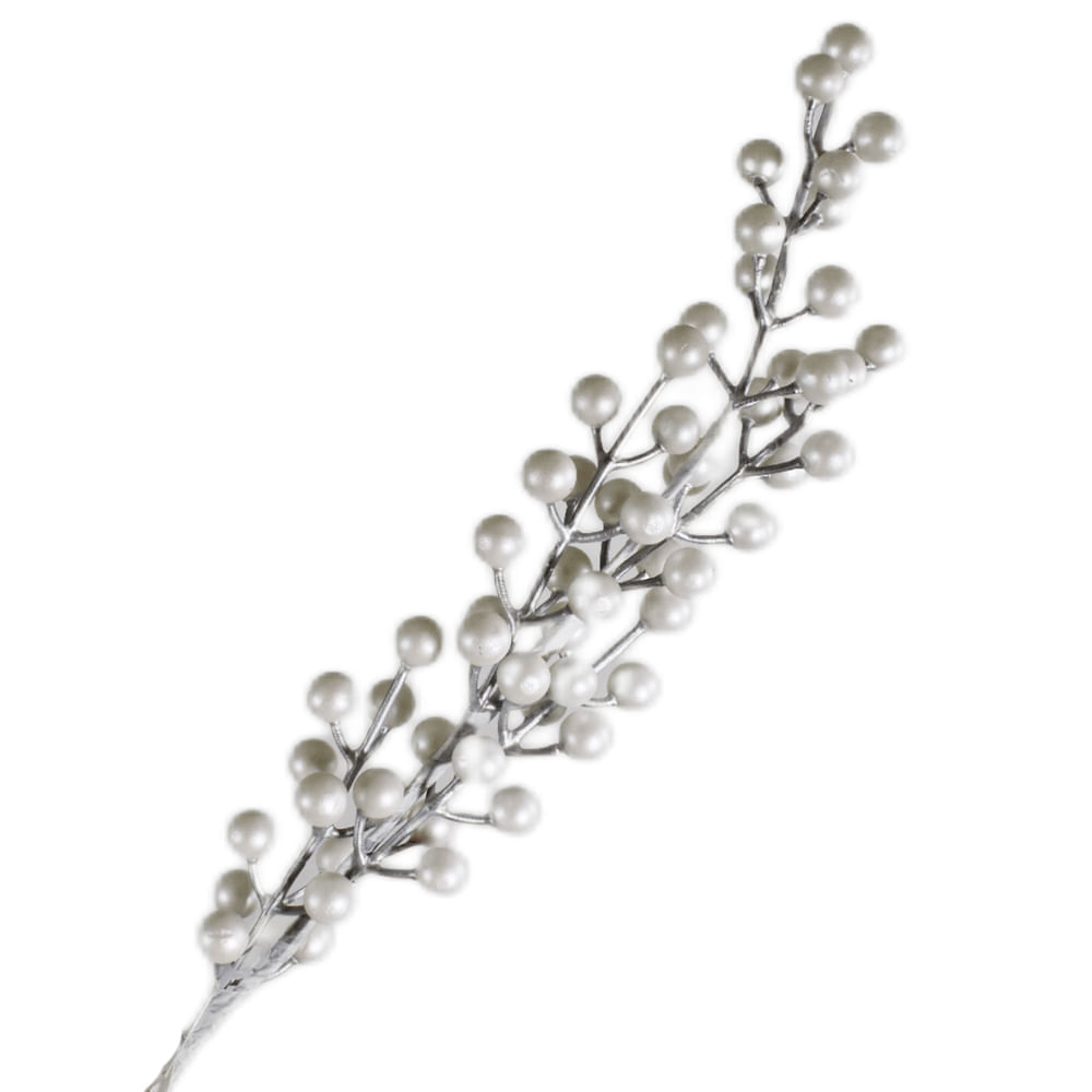 Holly berry 55 cm oro sin gliter - Devoto Hnos. S.A.