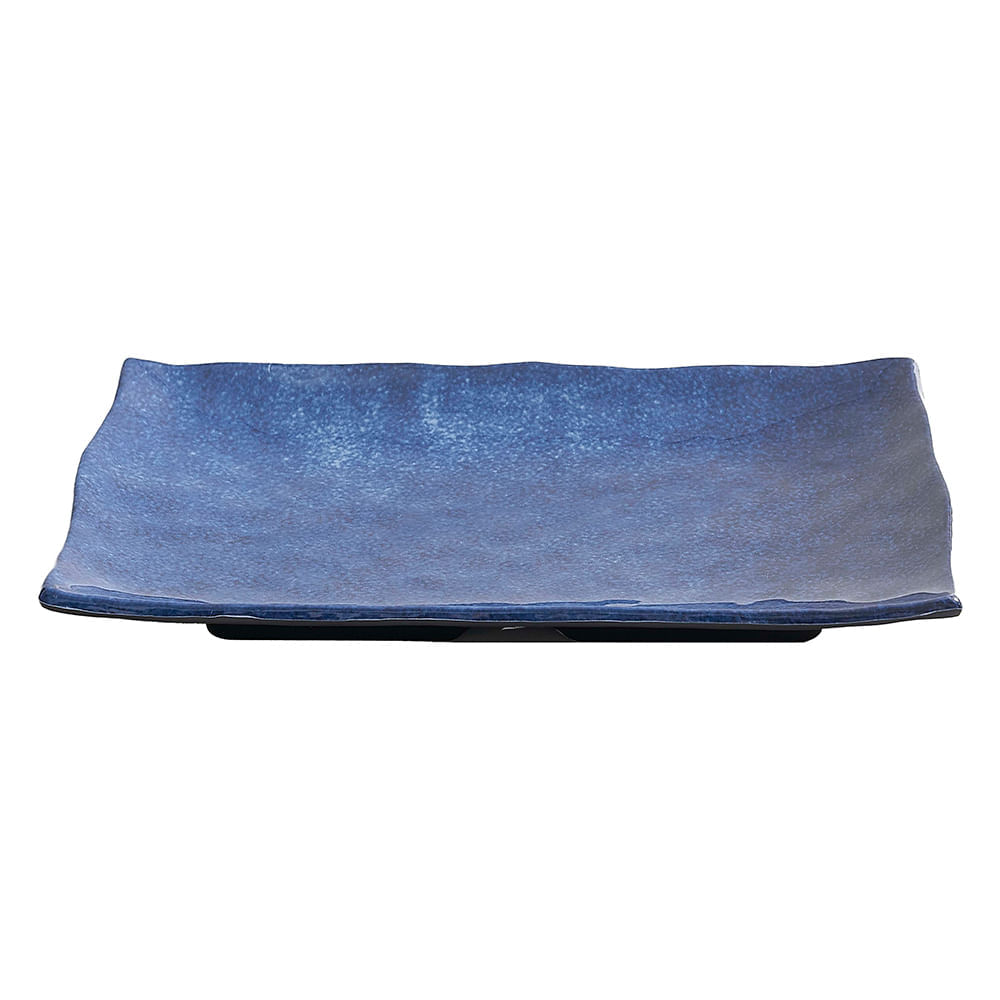 Plato rectangular melamina azul 30,8 x 21,6 x 35 cm - Devoto Hnos. S.A.