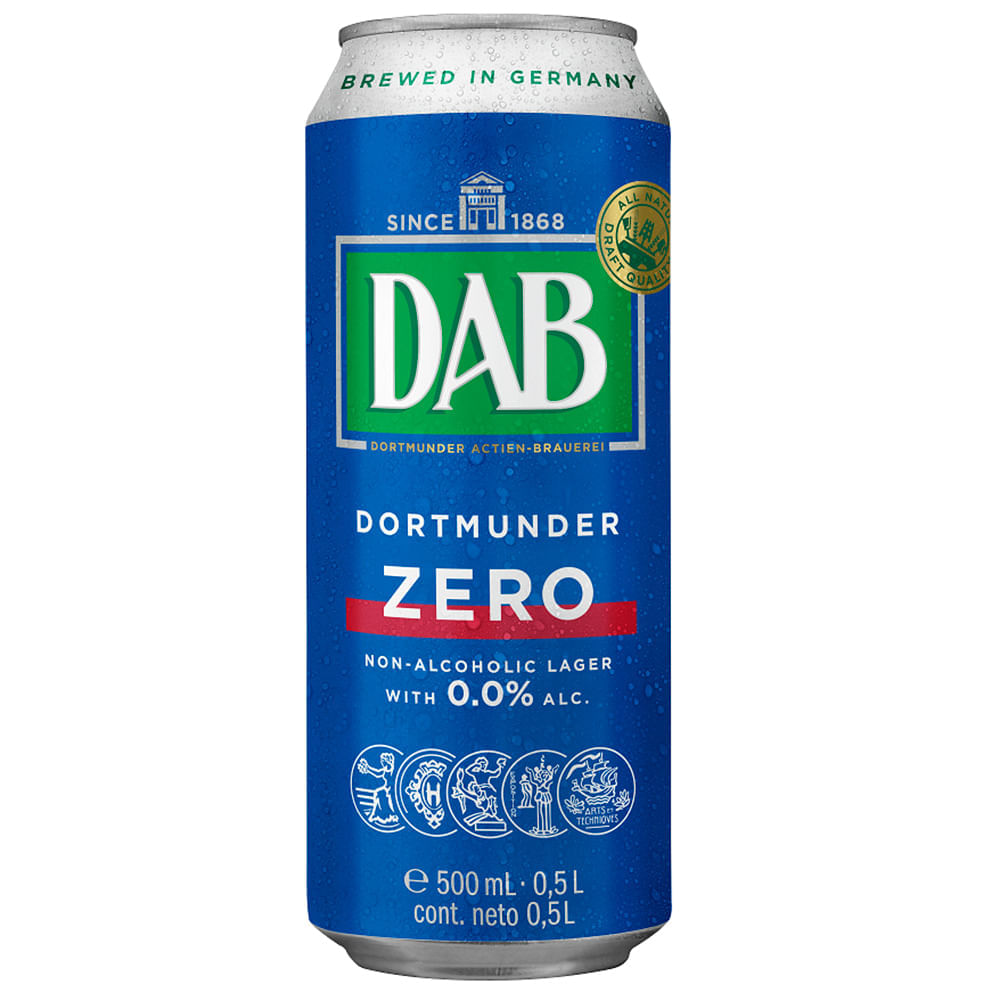 Cerveza DAB Zero 0.0 500 ml - Devoto Hnos. S.A.
