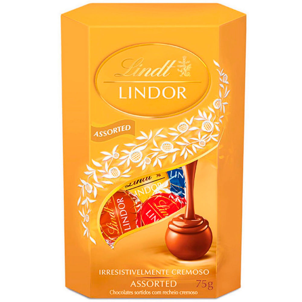 Bombones LINDT Lindor Moña Surtidos 75 g - Devoto Hnos. S.A.