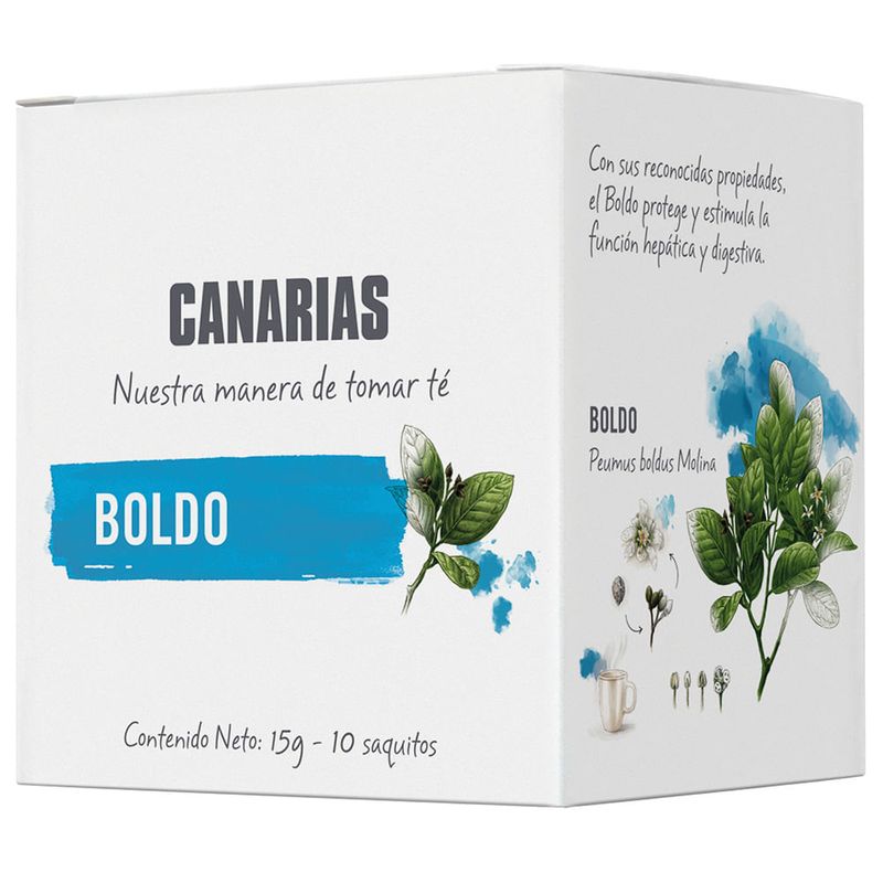 Té CANARIAS boldo 10 un. - Devoto Hnos. S.A.