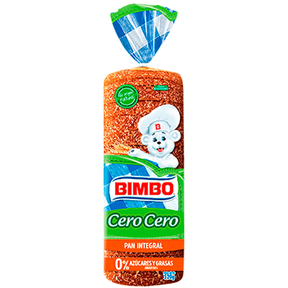 Pan integral BIMBO cero 520 g - Devoto Hnos. S.A.
