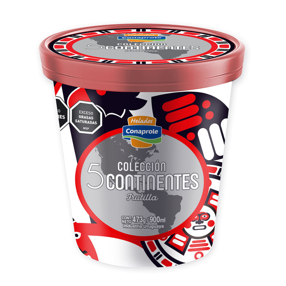 Helado CONAPROLE crema de frutilla 900 ml - Devoto Hnos. S.A.