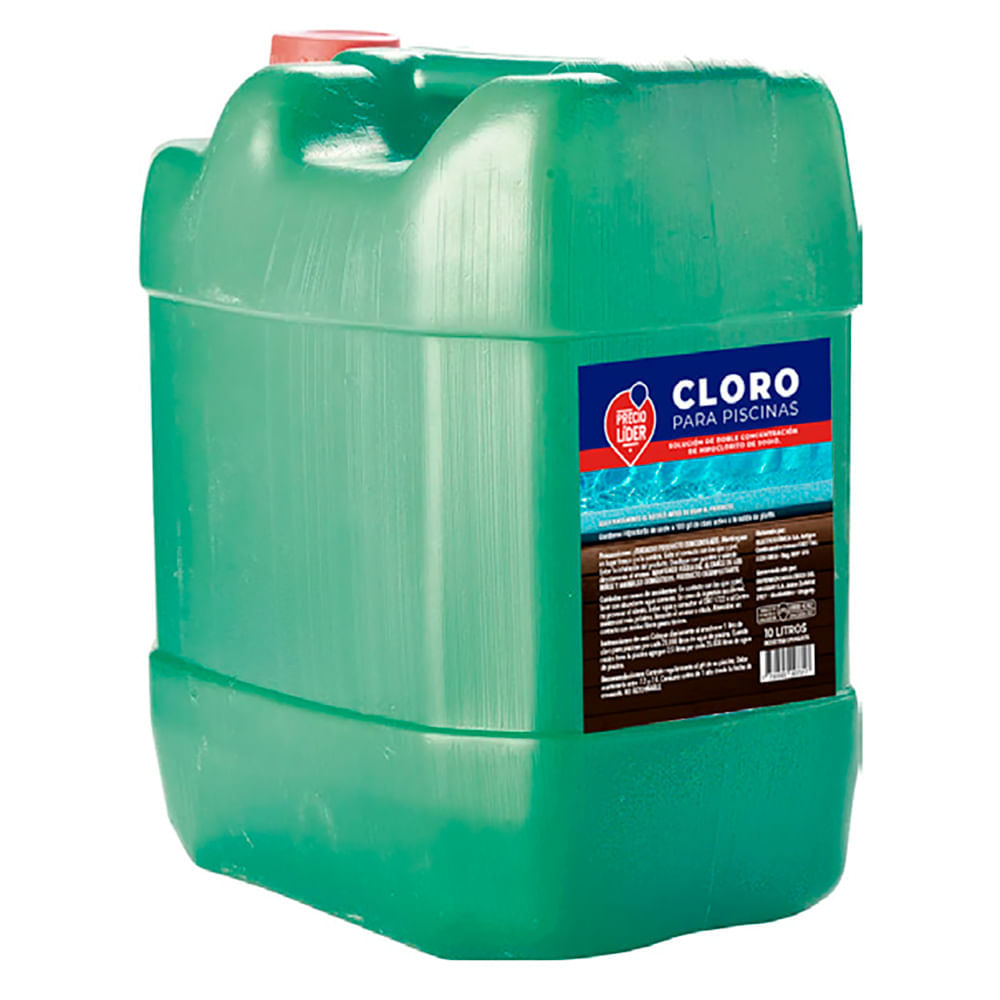 Cloro para Piscina PRECIO LÍDER 10 L Bidón - Devoto Hnos. S.A.