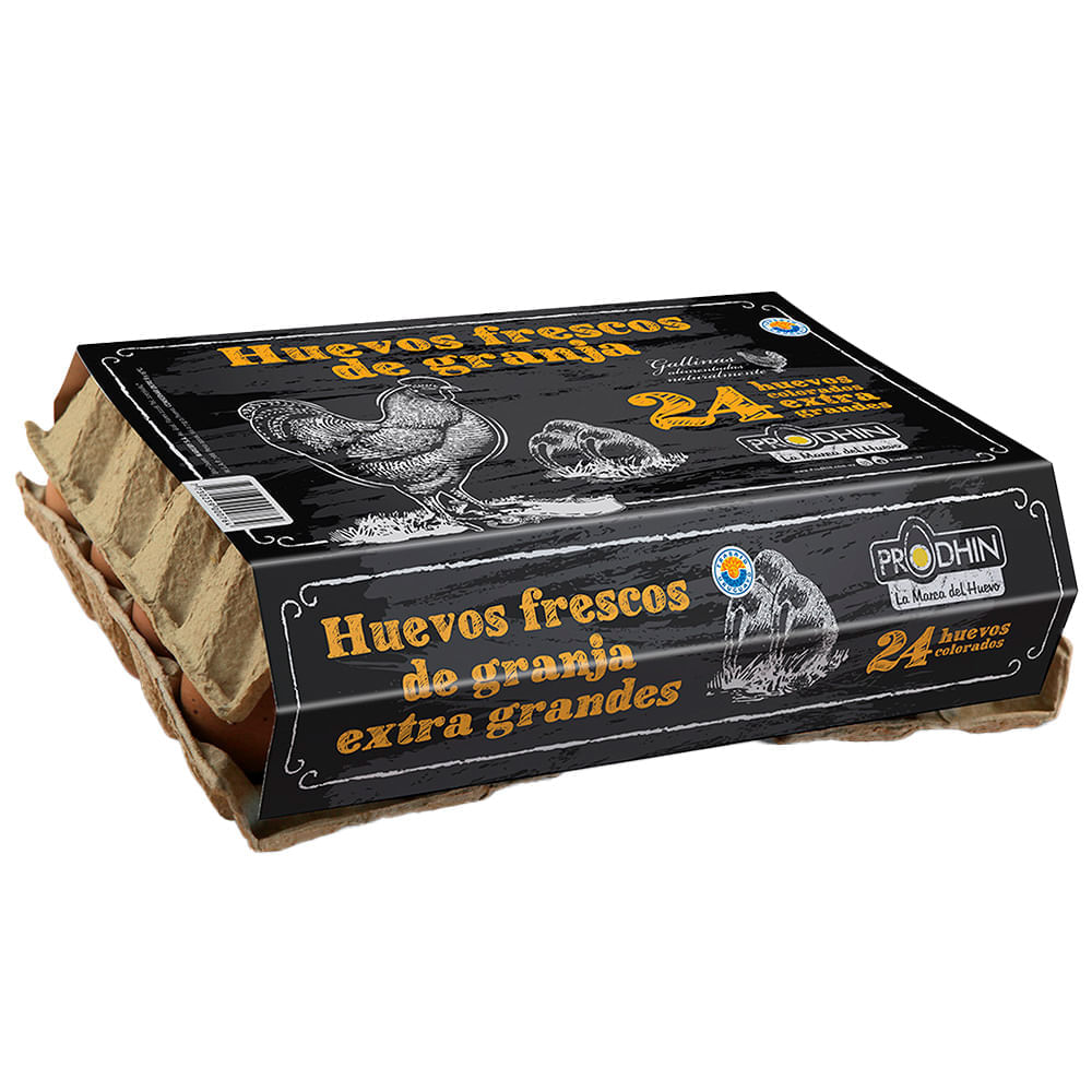 Huevo Color Extra Grande PRODHIN x 24 un. - Devoto Hnos. S.A.