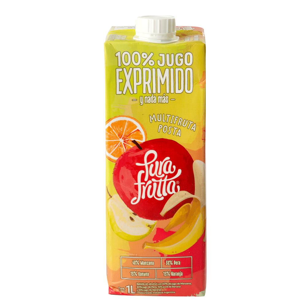 Jugo PURA FRUTTA Multifruta 1 L - Devoto Hnos. S.A.