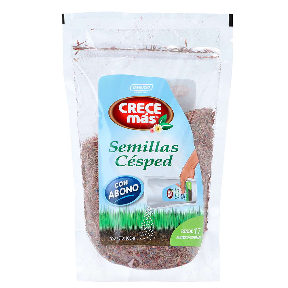 Semillas para césped CRECE MÁS 300 g - Devoto Hnos. S.A.