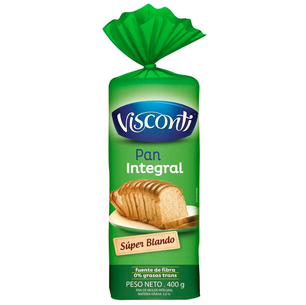 Pan Integral VISCONTI 390 g - Devoto Hnos. S.A.