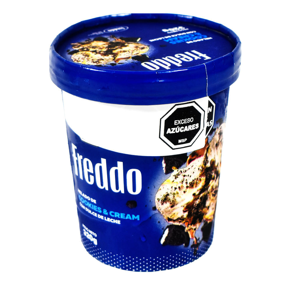 Helado FREDDO Cookies and Cream 320 g - Devoto Hnos. S.A.