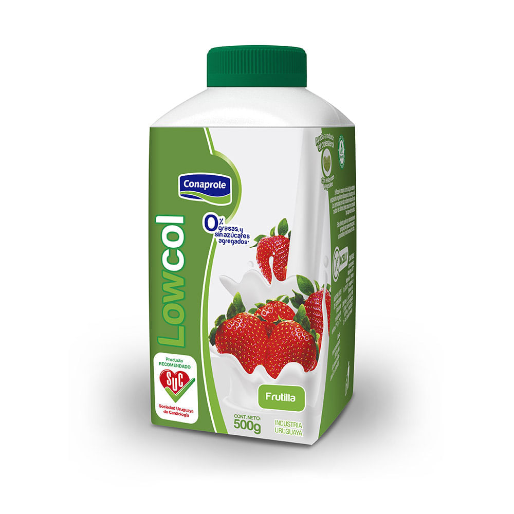 Yogur Lowcol Frutilla CONAPROLE 500 ml - Devoto Hnos. S.A.