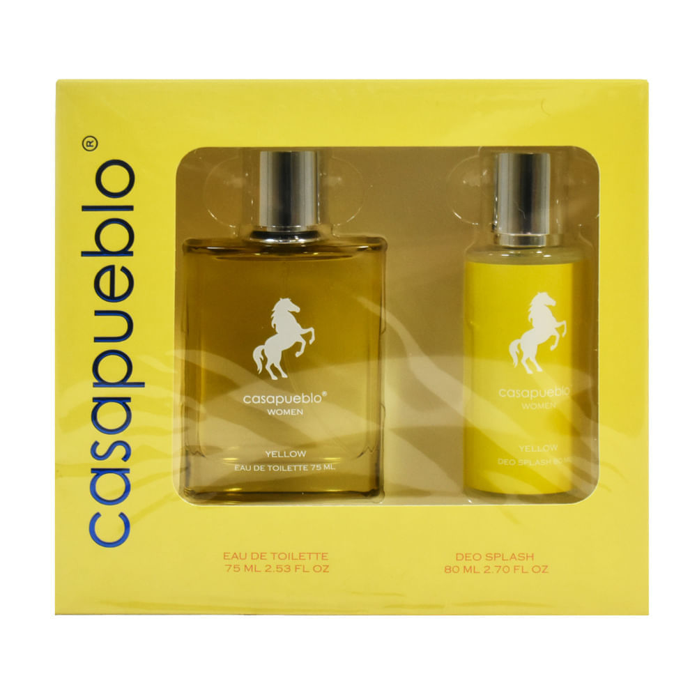 Pack CASAPUEBLO Wild Edt + Deo Splash Yellow 75+80 ml - Devoto Hnos. S.A.