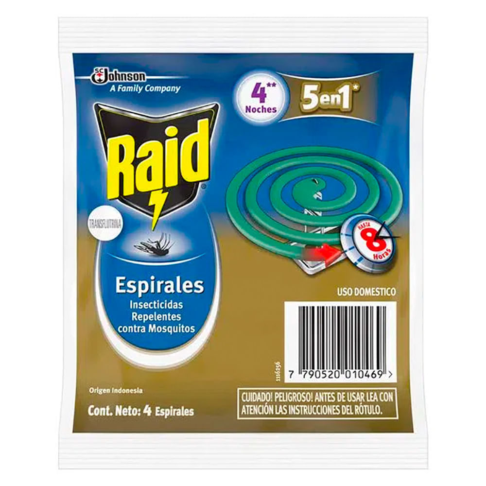 Espirales RAID 4 un. - Devoto Hnos. S.A.