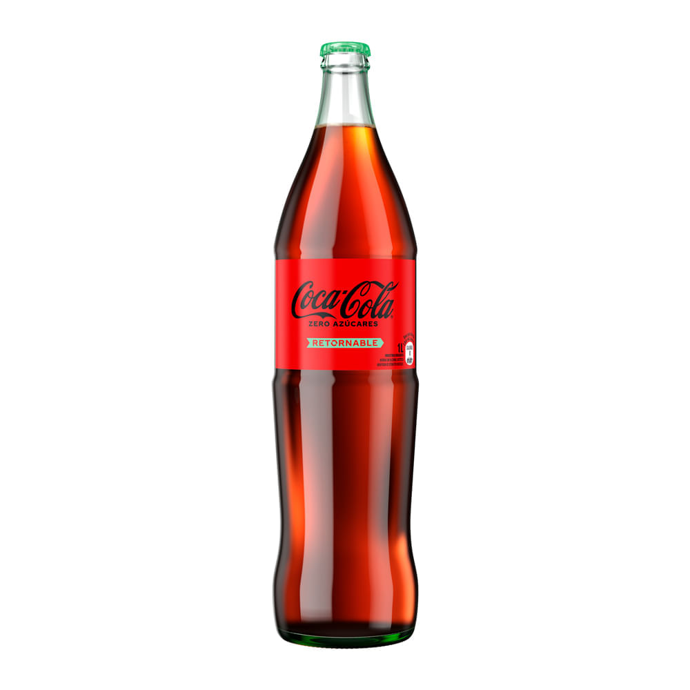 Refresco COCA COLA Zero 1 L Retornable - Devoto Hnos. S.A.